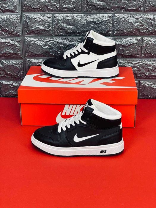 Кросівки чоловічі Nike хайтопи Натуральна Шкіра! Кроссовки Найк 35-45: ...