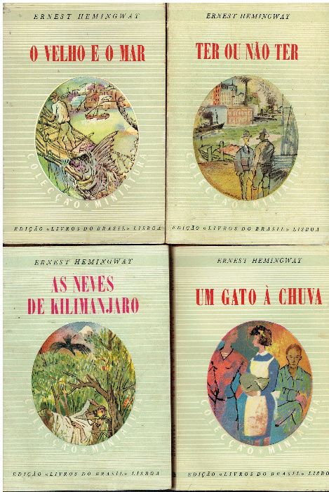 1816 - Literatura - Livros| de Ernest Hemingway 2 Cidade Da Maia • OLX ...