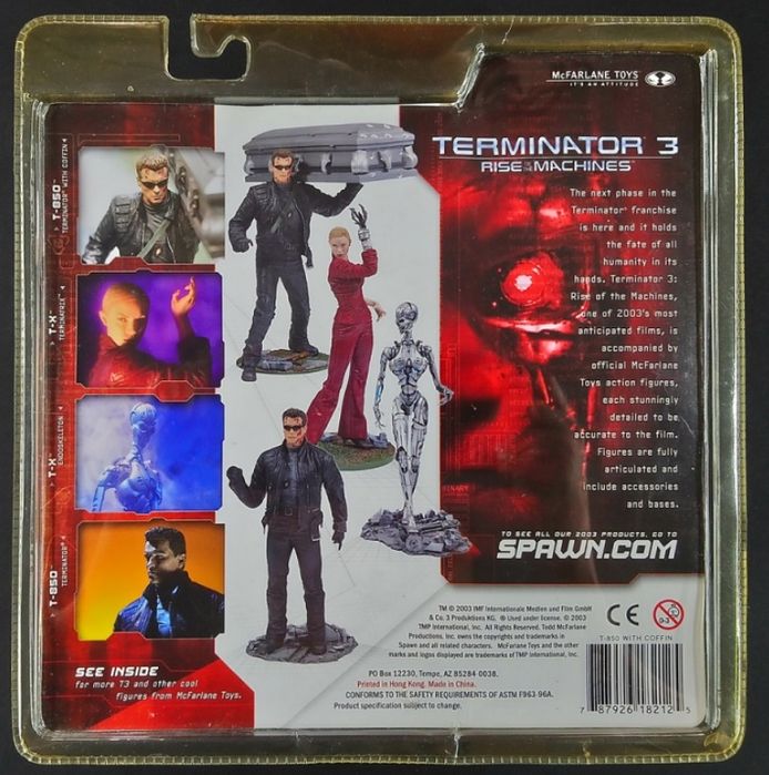 McFarlane Toys Terminator 3 - T850 Terminator with Coffin: 2 600 грн ...