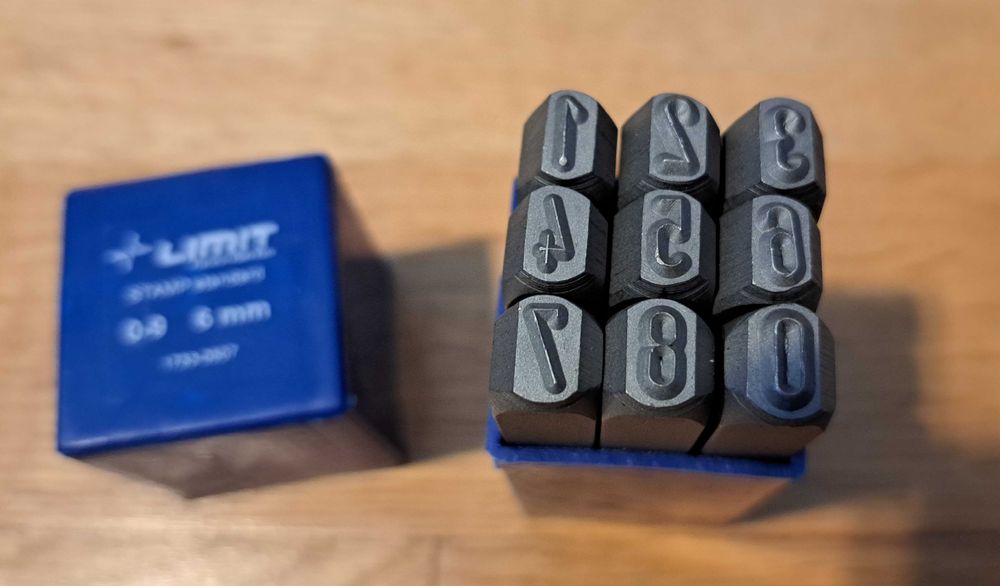 Limit Stamp Standard 6mm - Numérico 0-9 - Novo! Almada, Cova Da Piedade ...