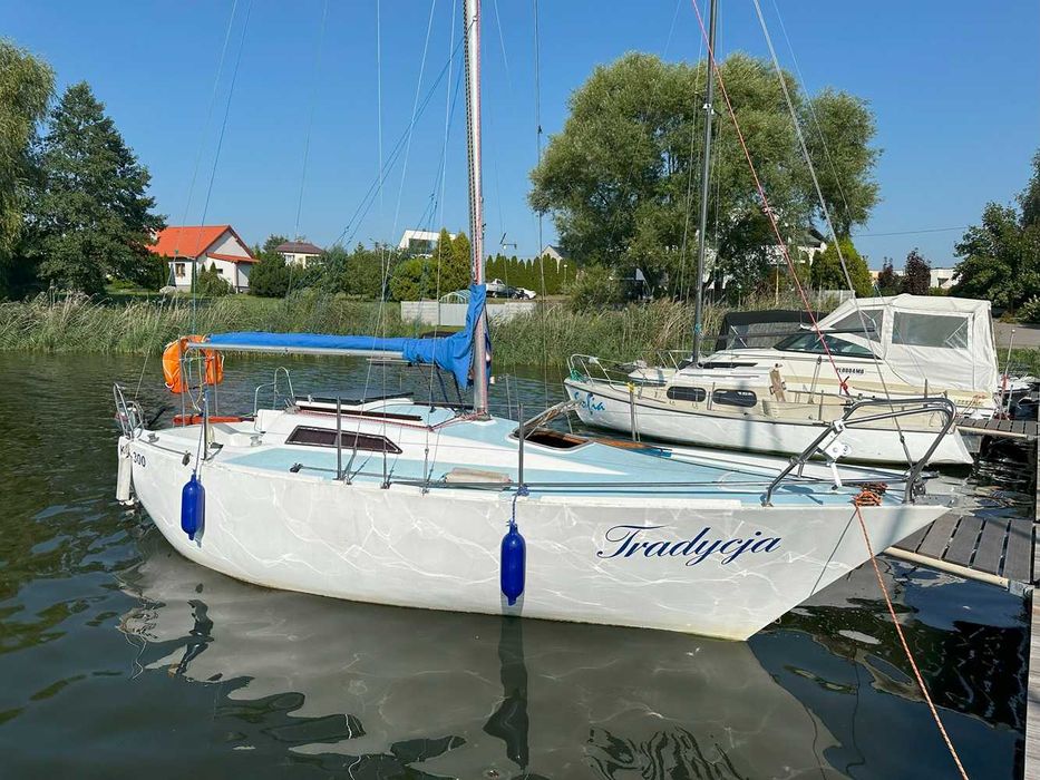 Jacht żaglowy Ster 700 - żaglówka / łódź żaglowa, gotowa do sezonu ...