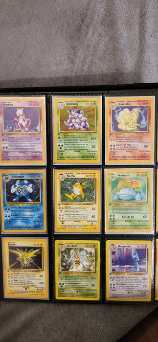 Pokémon Base set first edition português primeira edição original Viseu ...