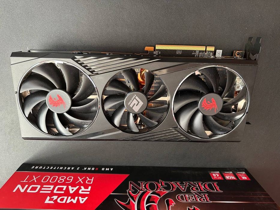 Видеокарта Radeon RX 6800 XT 16 GB Red Dragon: 15 200 грн ...