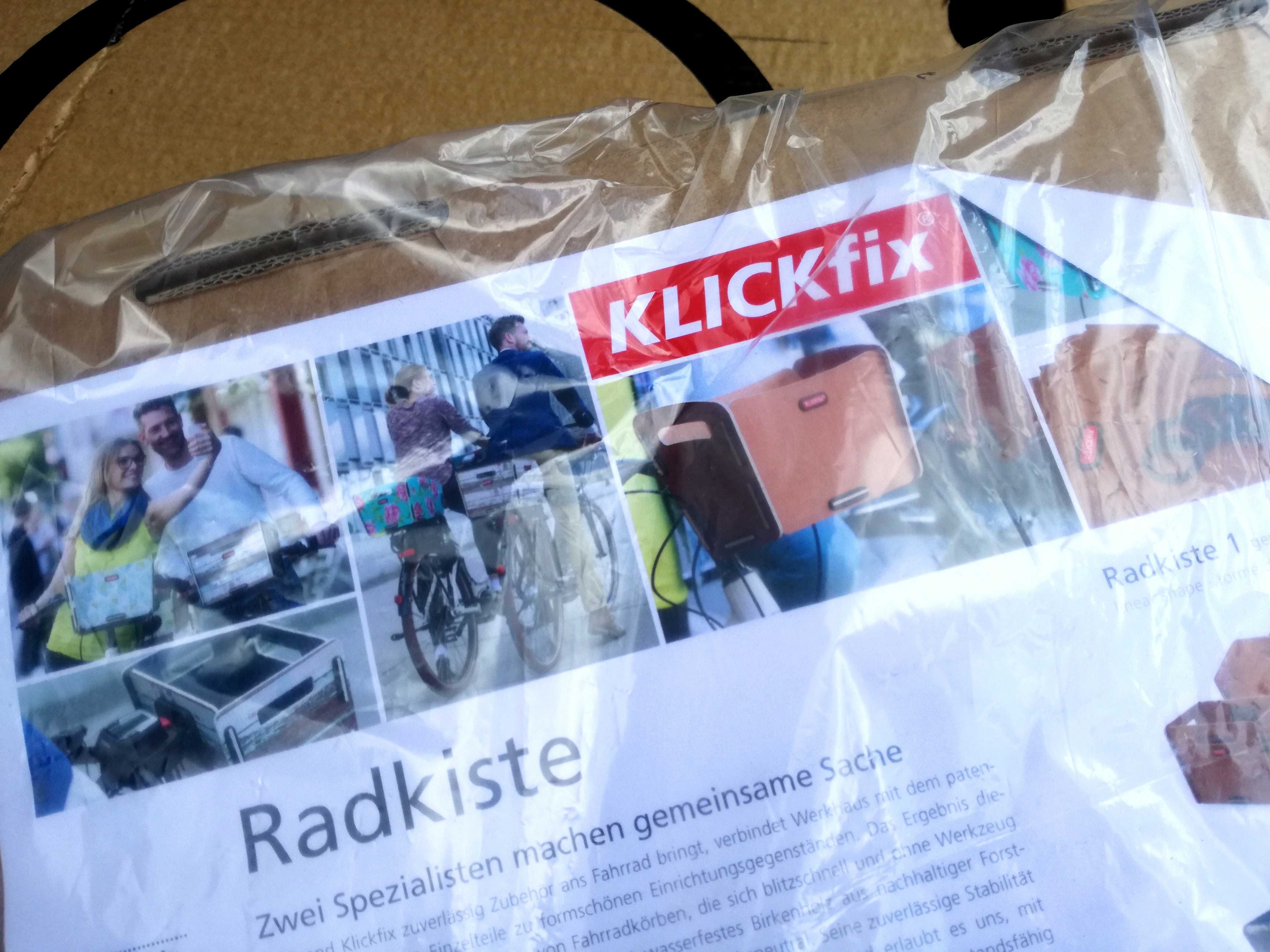 BOX ROWEROWY KOSZ KlickFix Radkiste Cargo Basket with Clip 2021 ... BOX ROWEROWY KOSZ KlickFix Radkiste Cargo Basket with Clip 2021 ...