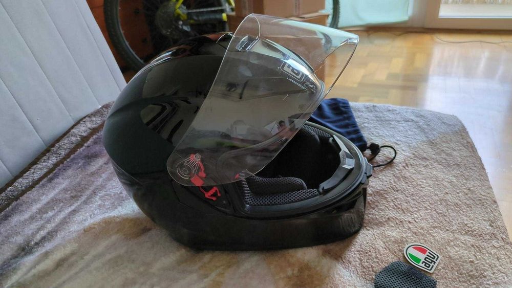 Kask AGV K-3 SV + pas Dainese Wrocław Krzyki • OLX.pl