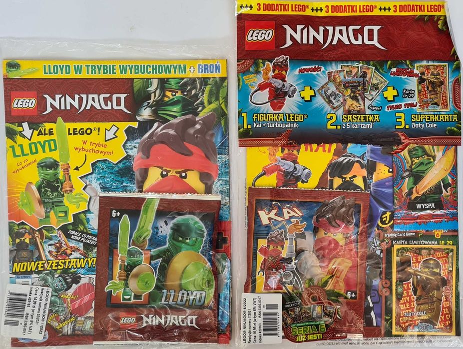 LEGO 892177 NINJAGO 2/7/2021 + Kai+ Turbopalnik + Loyd njo766 Poznań ...