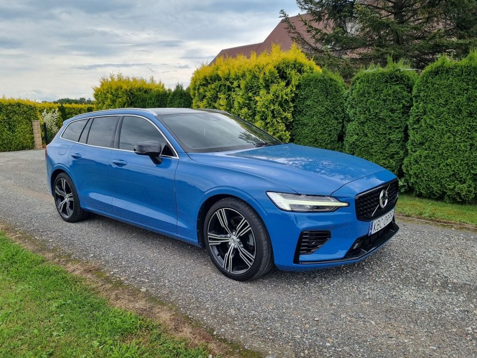 Volvo V60 II 2.0D R-Desing Łapanów • OLX.pl