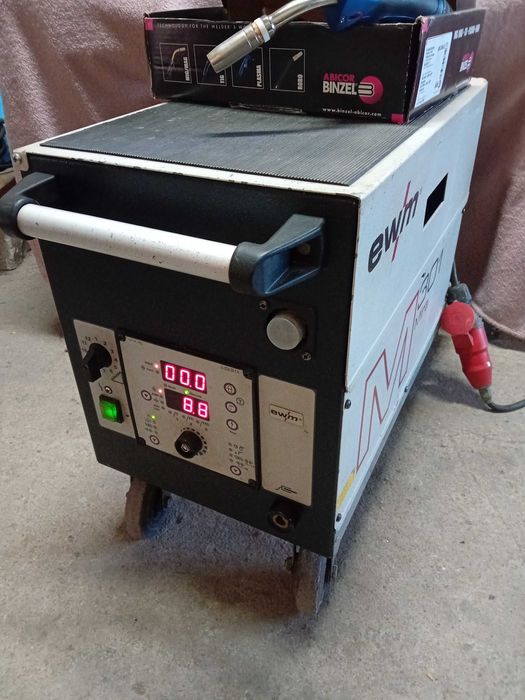 Migomat Spawarka Mig Mag EWM Mira 301 4x4 30A - 300A Gwarancja 12 m-cy ...