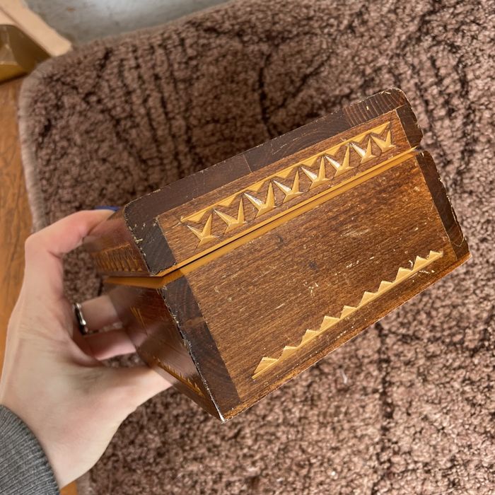 Дерев‘яна шкатулка скарбничка 100 грн Витвори майстрів рукоділля Івано Франківськ на Olx