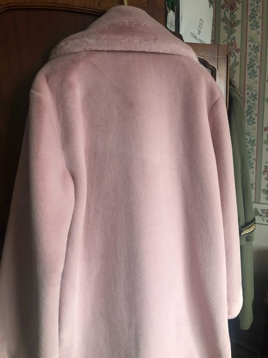 Bizuu futro Jazona płaszcz futerko kożuszek kożuch rozm. S różowy nowy ...