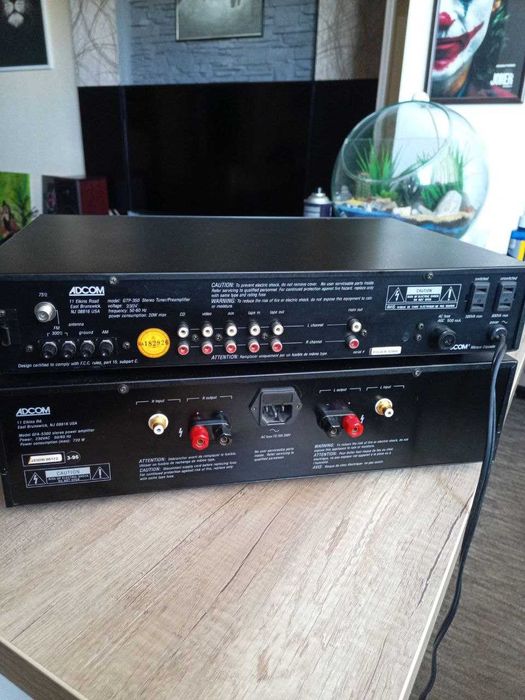 Ценителям ЗВУКА - легендарный ADCOM :GTP-350 + GFA-5300 (made in USA ...