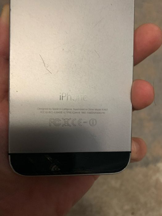 IPhone 5 старий робочий: 450 грн. - Смартфони / мобільні телефони ...