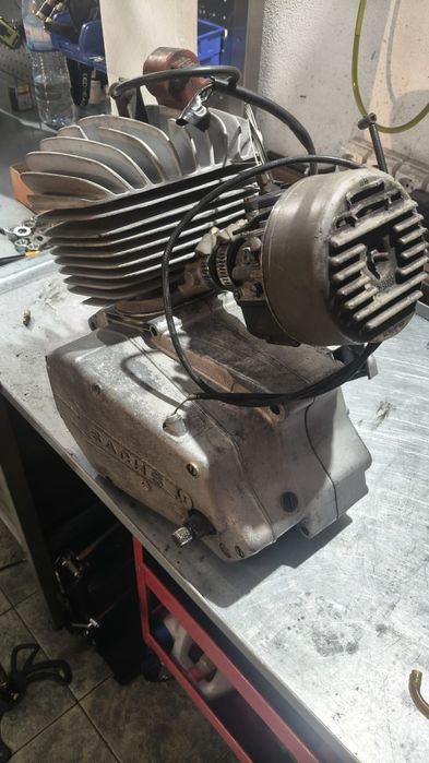 Motor Sachs hércules 125cc Piston Novo STD Carburador Dellorto 24 Mot ...