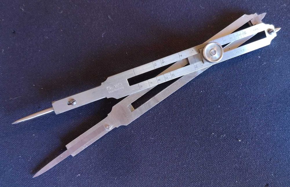 Compasso Divisor Proporcional da marca “Compass” (anos 50/60) Sintra ...