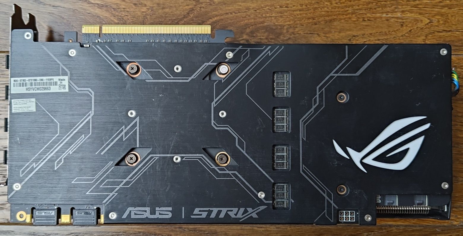 Видеокарта Asus GeForce GTX 1080 ROG Strix OC 8GB: 5 000 грн ...