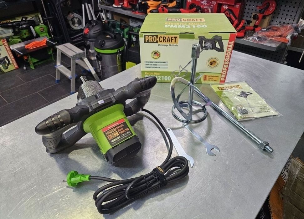 Мощный Строительный Миксер ProCraft 2100 +Венчик Гарантия 36мес: 2 190 грн. - Електроінструмент ...