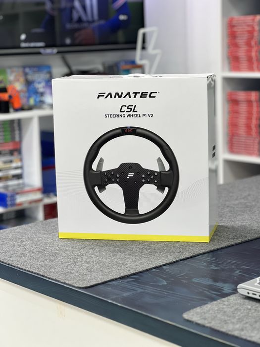 Кермо FANATEC CSL Steering wheel P1 V2 (QR2 Lite) New! В наявності: 6 ...