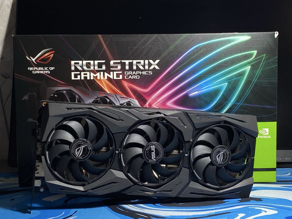 Rtx 2060 super Asus Rog Strix Evo: 8 700 грн. - Комплектуючі та ...