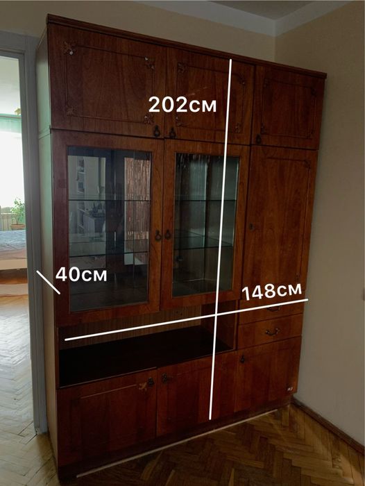 Шафа сервант БЕЗКОШТОВНО Безкоштовно Меблі для вітальні Львів на Olx