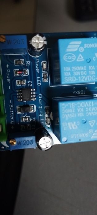 Модуль реле аварійного перемикання живлення BLH-87968 управление заряд ...