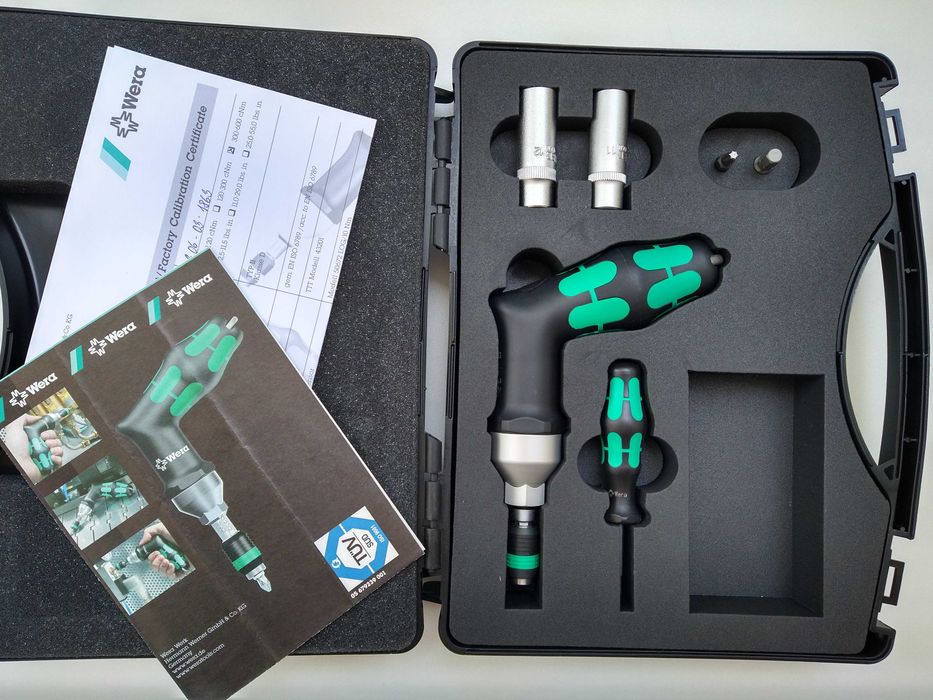 Динамометричні набори та ключі Wera Torque A5 / B1 / C3: 4 800 грн ...