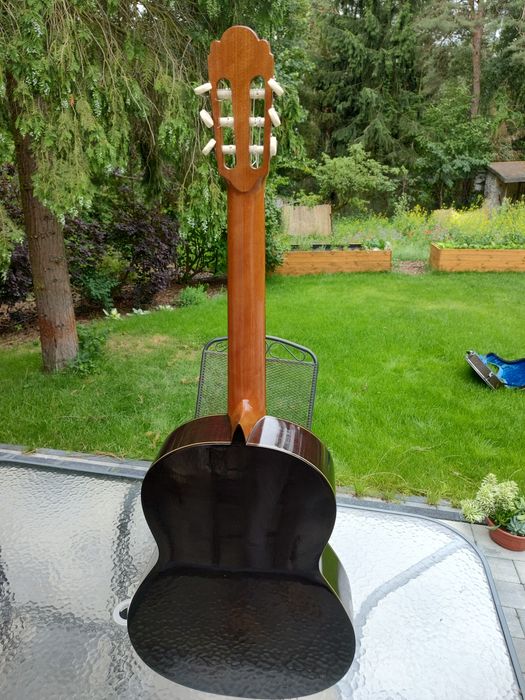 Solid cedar & Rosewood Savarez Piękna gitara klasyczna Japan CASE // Konstantynów Łódzki • OLX.pl