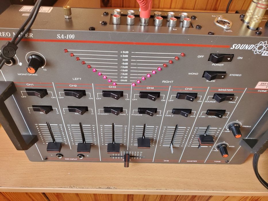 Ресивер SONY STR-D665+ колонки SONY SS-F2 + микшер Sound Craft Stereo ...