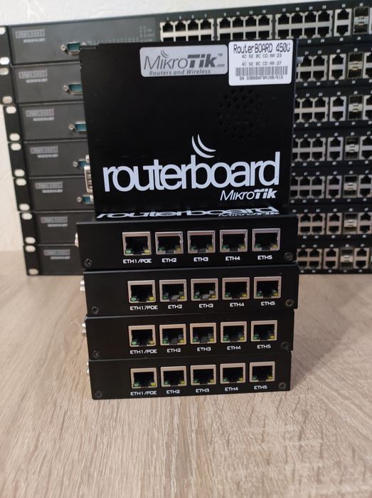 MikroTik RB 450G level 5 license: 1 400 грн. - Периферійні пристрої ...