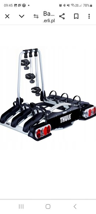 THULE BOX Dachowy / BAGAZNIK Rowerowy Legnica • OLX.pl