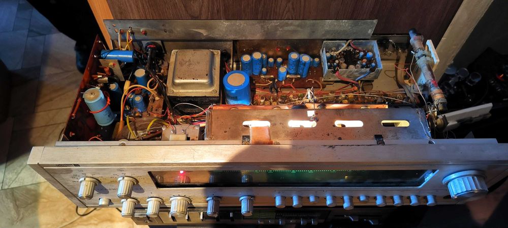 Amplituner Elizabeth DSH 101 Unitra-Diora sprawny i oryginalny Sanyo ...