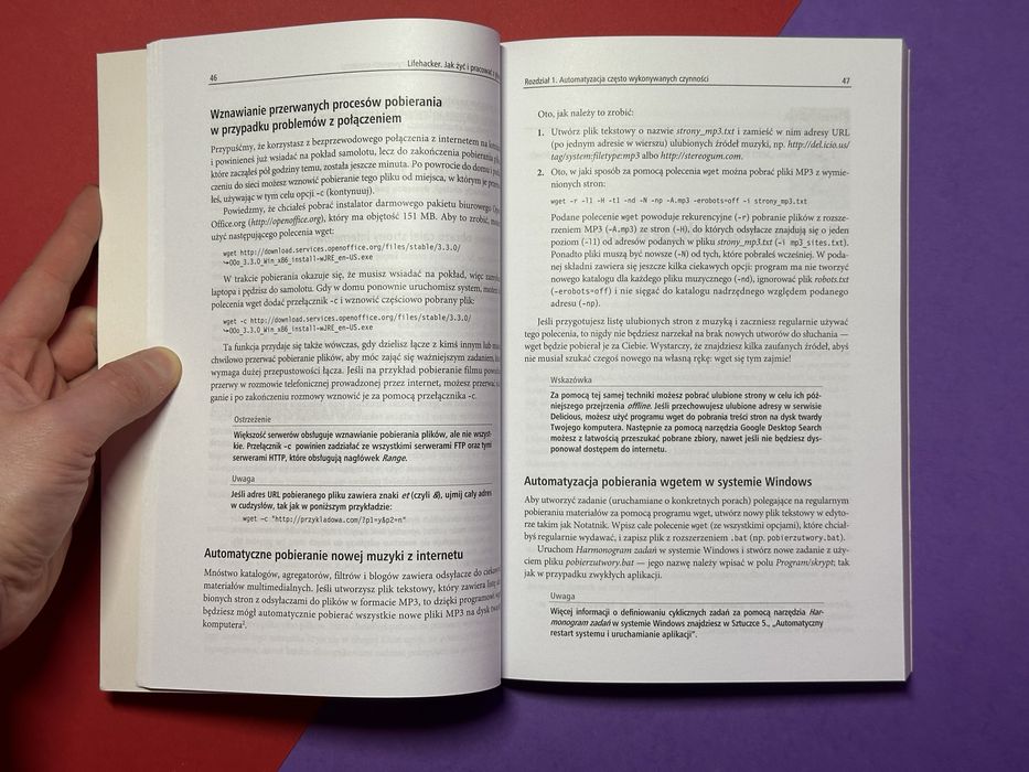 Lifehacker, jak żyć i pracować z głową (kolejne wkazówki) - A. Pash ...