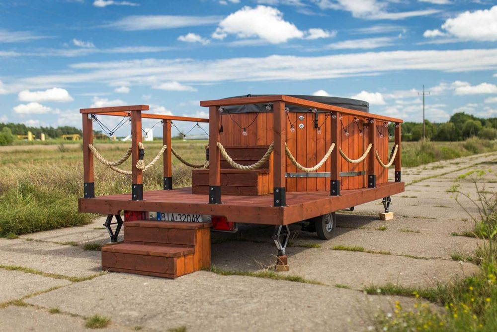 Mobilna Balia Bania, na gaz, 18 dysz, WiFi, pokr. termo, kat.B, FV 23% ...