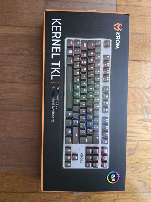 Teclado Krom Kernel TKL RGB (Mecânico) Lumiar • OLX.pt