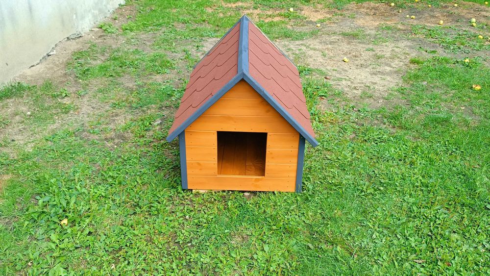 Buda dla psa ocieplana drewniana GONT Żelechlinek • OLX.pl