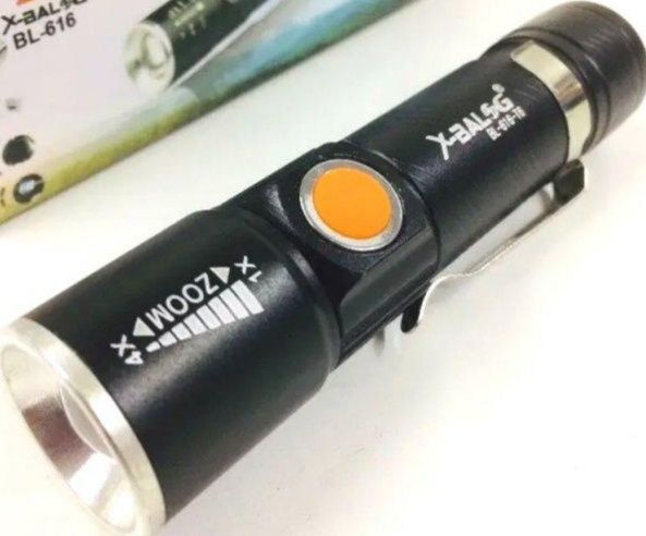 Тактический фонарь X-Balog COP BL 616 T6 фонарик 300 Lumen USB: 199 грн. - Ліхтарики Київ на Olx