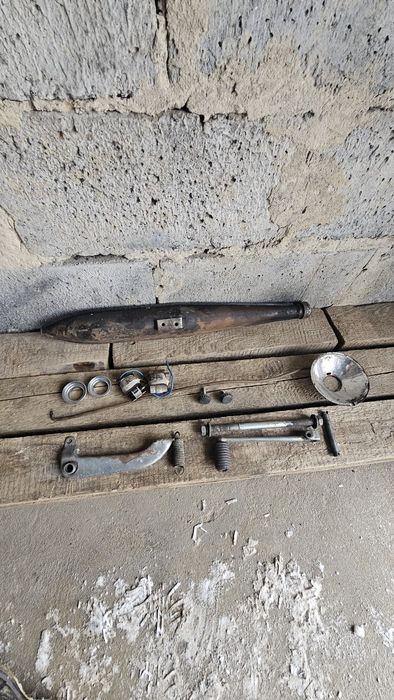 Części Romet Kadet Ogar Motorynka tłumik cewka stopka ośka odbłyśnik z ...