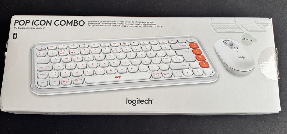 Nowy zestaw klawiatura i mysz Bluetooth Logitech Pop Icon Combo Wąchock ...
