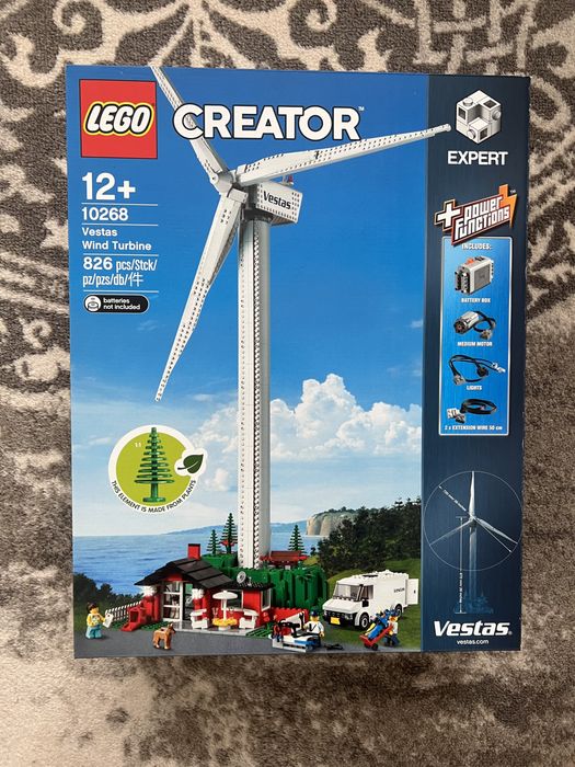 LEGO 10268 Creator Expert - Turbina wiatrowa Vestas nowy Mielec • OLX.pl