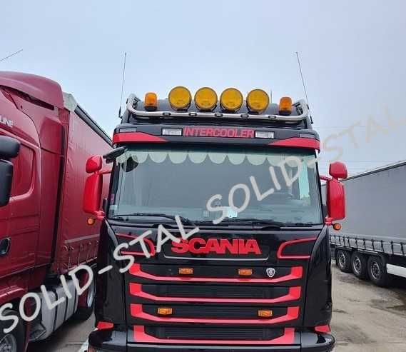 Orurowanie RAMA DACHOWA Scania R S P G Highline Duże / Na całą kabine ...