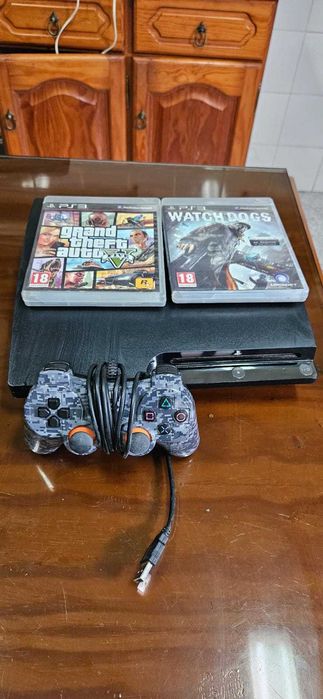Ps3 a bom preço com jogos e comando incluído Lumiar • OLX.pt