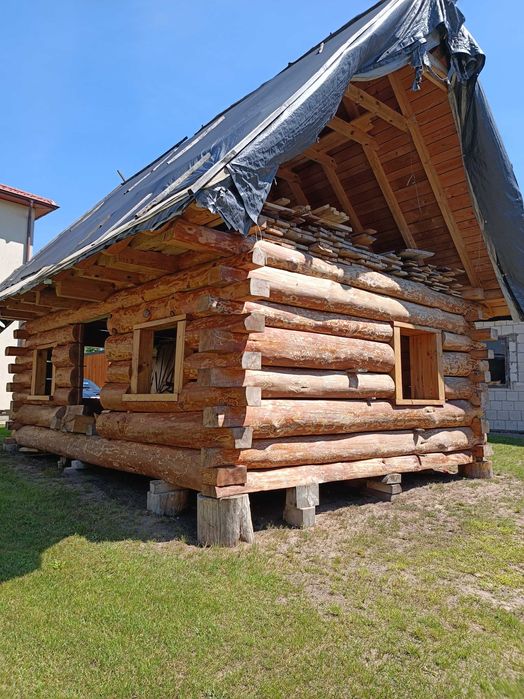 Dom z bala, góralski, drewniany, chata Kielce • OLX.pl