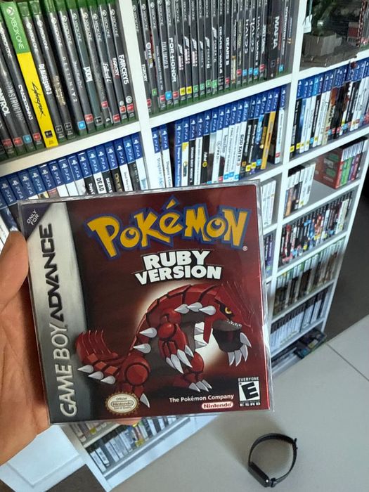 Gameboy advanced pokemon ruby jogo Cascais E Estoril • OLX.pt