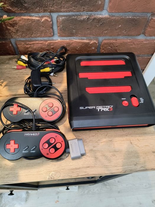 Retro-bit Super Retro Trio 3 Nintendo NES SNES Sega Mega Drive Jaworzno ...