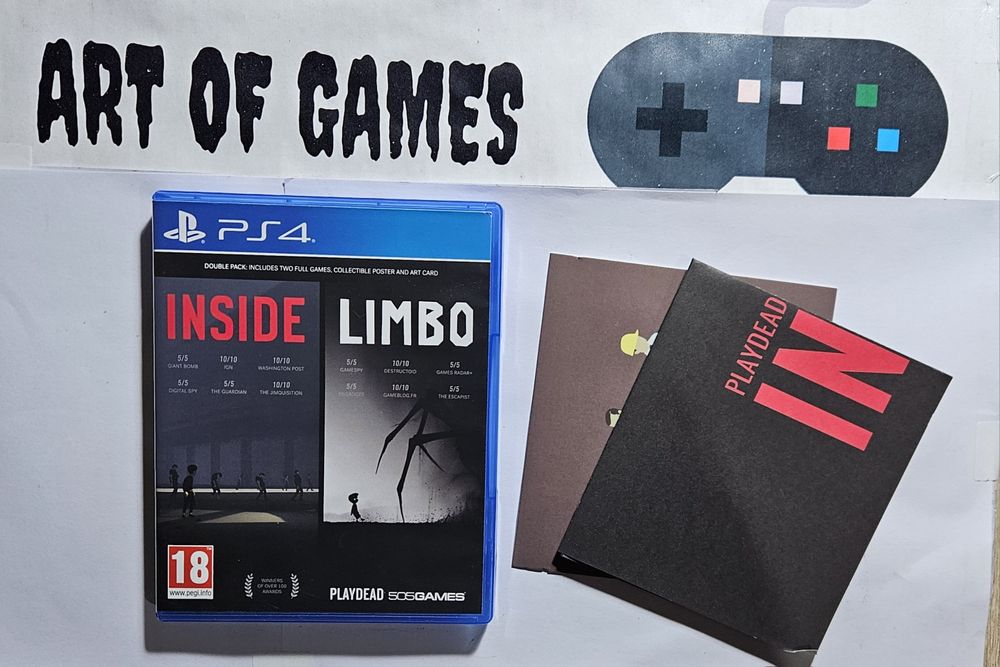 Inside + Limbo Ps4 Ps5 Playstation 4 5 Ideał Komplet Gorzów ...
