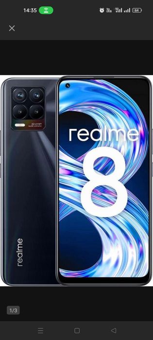 Realme 8 RMX3085 , 128gb 6gb ram jak nowy komplet dual sim Włocławek ...
