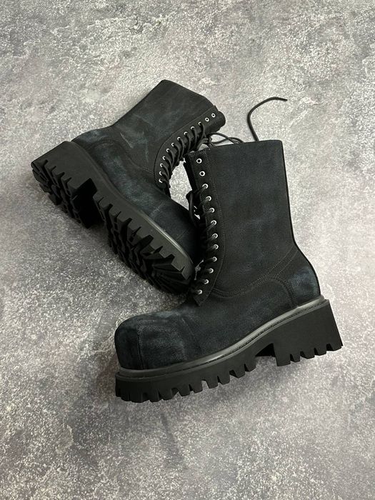 BALENCIAGA STOMPER Boots fur army archive opium боты ботинки чоботи 43: ...