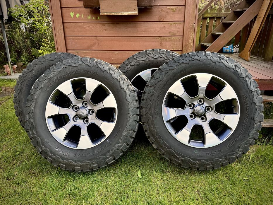 Felgi Mopar 18” 5x127 Jeep Wrangler + opony AT BFG K02 255/70 R18 ...