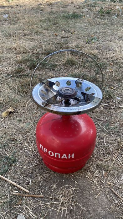 Газовий балон Кемпінг 5 літрів 600 грн Газові балони Срібне на Olx