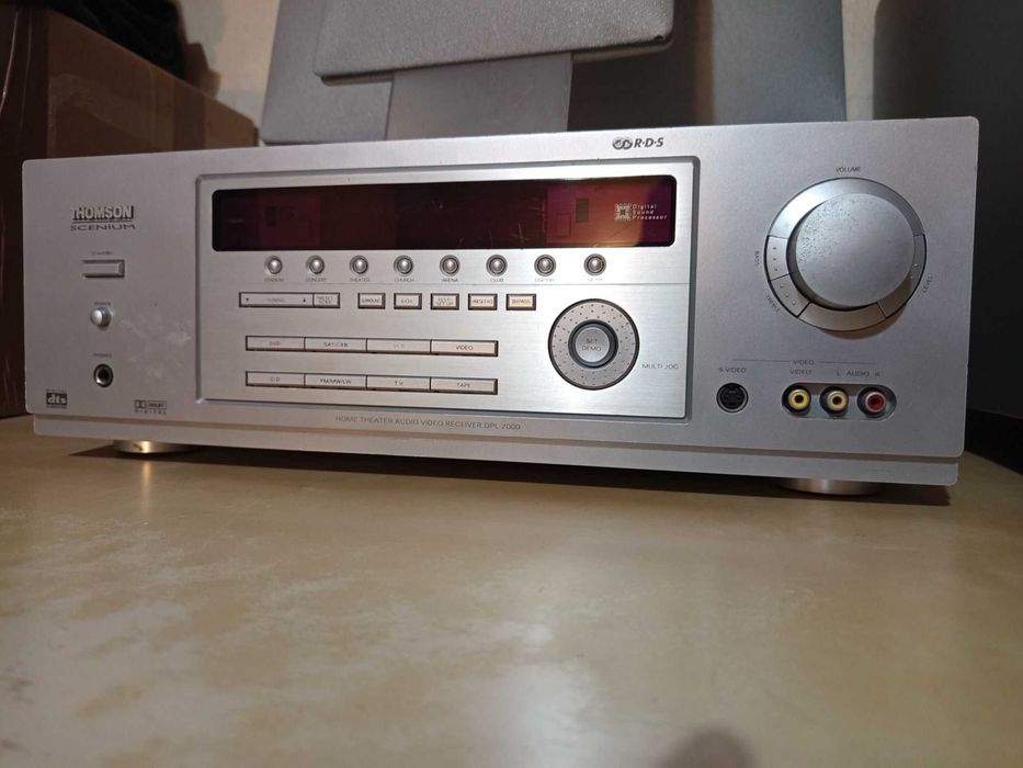 Sintoamplificador Thomson Scenium DPL-2000 FM/AM Surround 5.1 A/V 500W ...