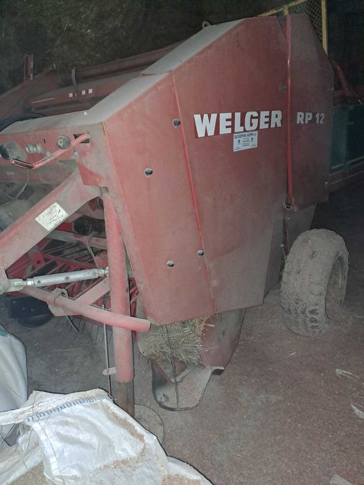 Sprzedam prasę Welger RP12 walcowa (rezerwacja do poniedziałku ...